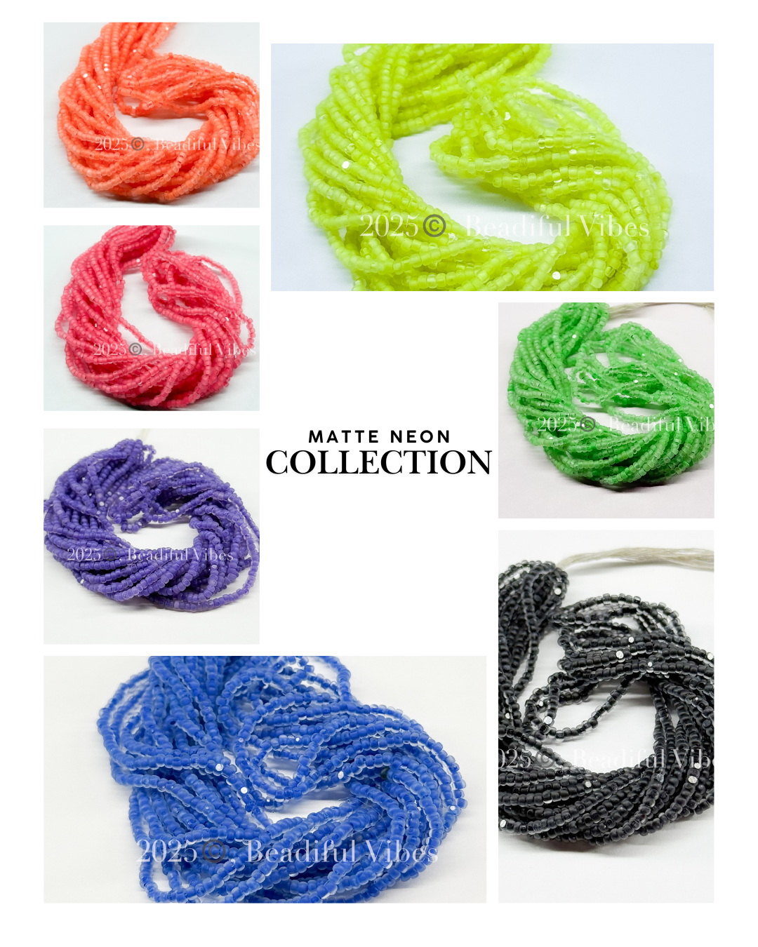 Matte Neon-SHEEN BEADS – Beadiful Vibes